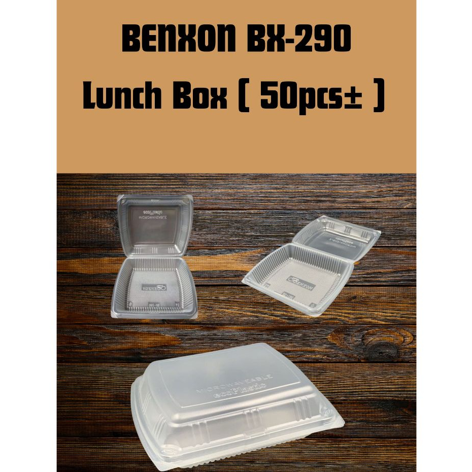 BENXON BX-290 Lunch Box [ 50pcs± ] GOOD FOR WASTERN FOOD | Shopee Malaysia