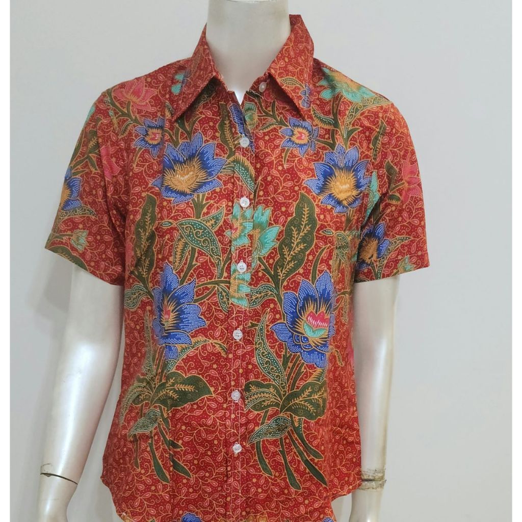 (READY STOCK) SW0086GV Batik Baju Perempuan Made In Malaysia Batik ...