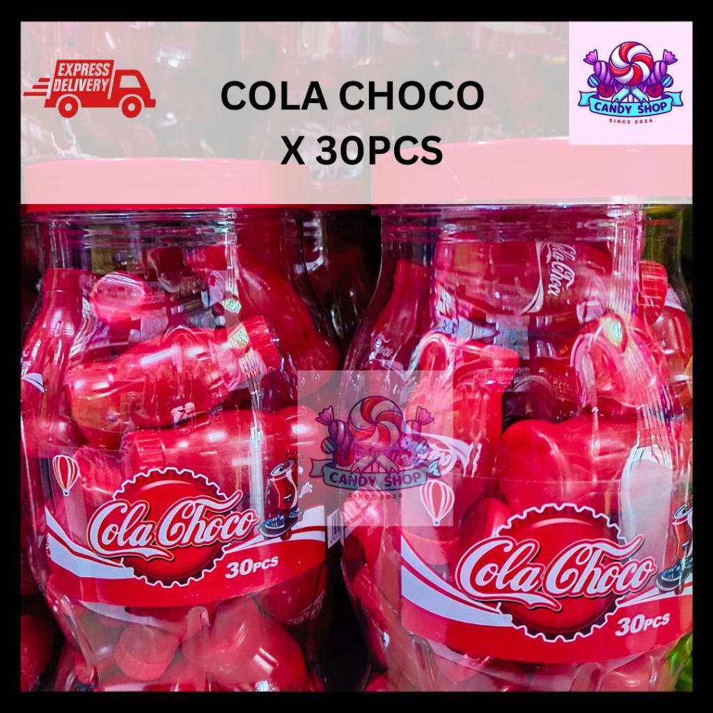 30Pcs Cola Choco Coke Candy Gula HALAL | Shopee Malaysia