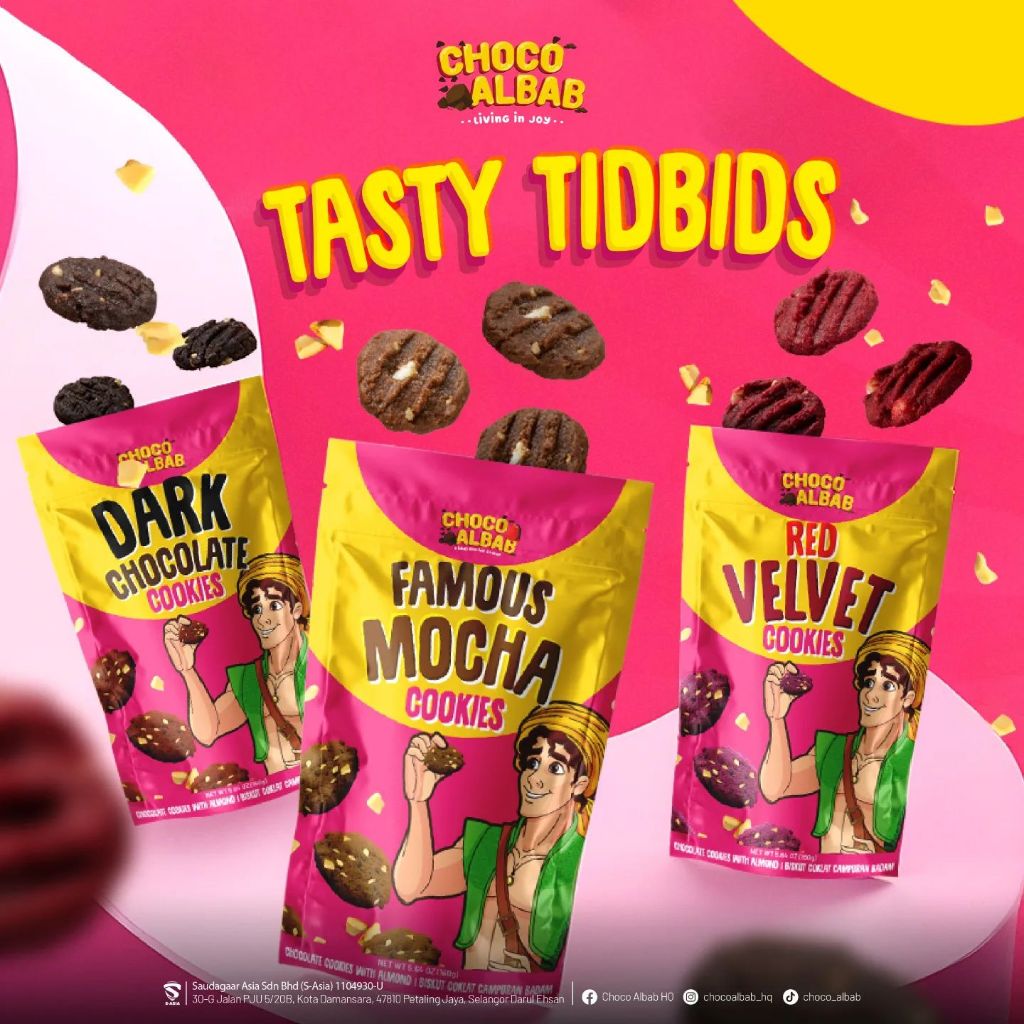 🔥 READY STOCK 🔥 Choco Albab Cookies | Shopee Malaysia