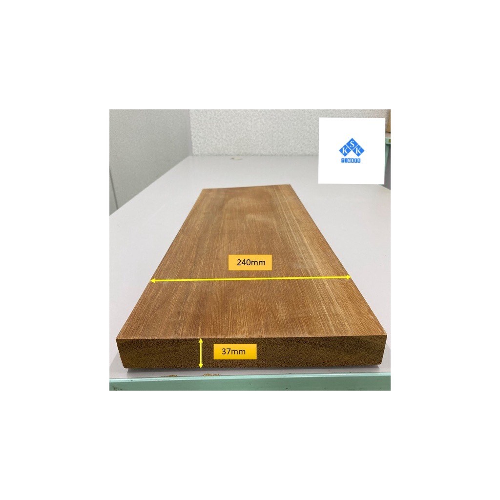Balau Solid Kayu 2" X 10" X 4 FT (S4S) - Ketam | Shopee Malaysia