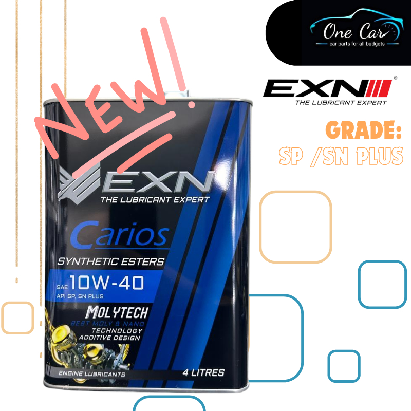 EXN Minyak Enjin /Engine Oil (1L / 4L) 10W40 -SEPARUH SINTETIK / SEMI ...