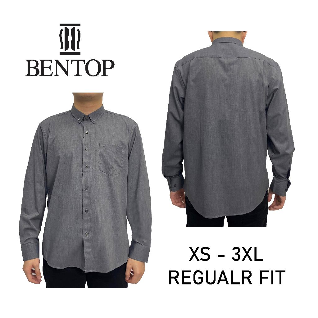 BENTOP Shirt Long Sleeve Regular Fit | Shopee Malaysia