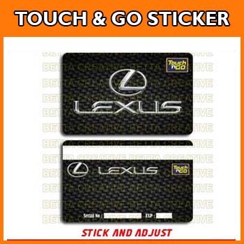 Lexus - Exclusive Touch n Go Sticker [ Front & Back ] | Shopee Malaysia
