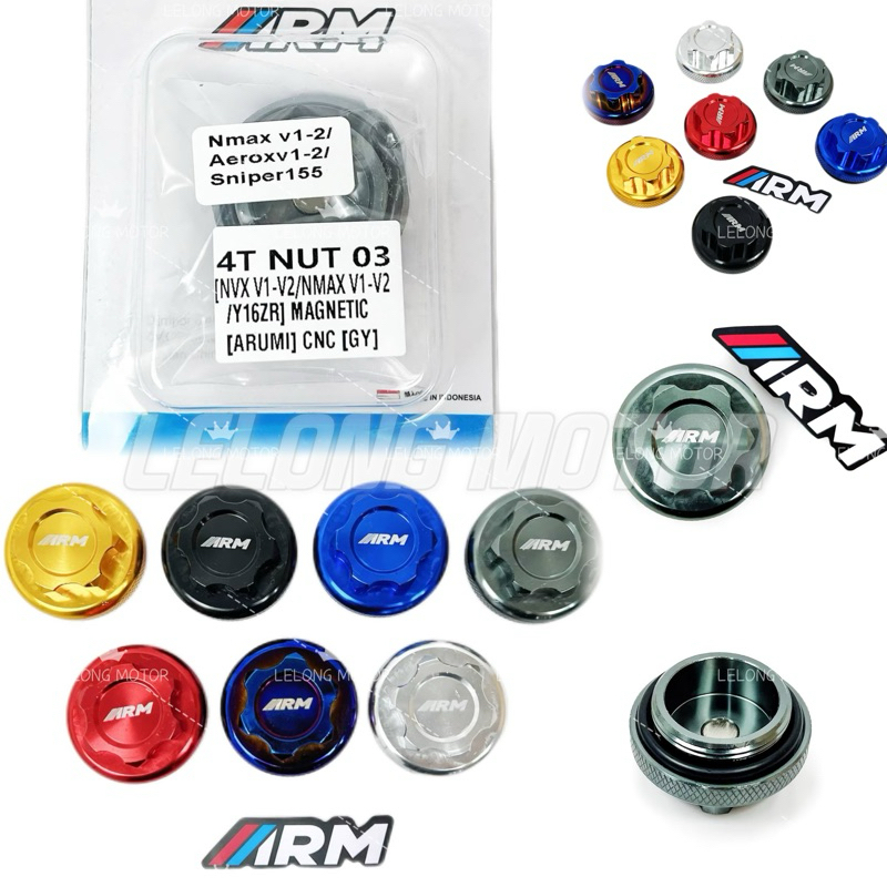 4T NUT NVX V1-V2 NMAX V1-V2 Y16ZR MAGNETIC ARUMI CNC | Shopee Malaysia