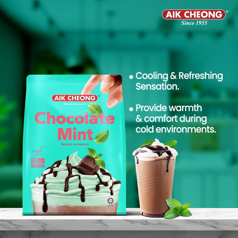 AIK CHEONG 3in1 CHOCOLATE MINT (Loose pack) | Shopee Malaysia