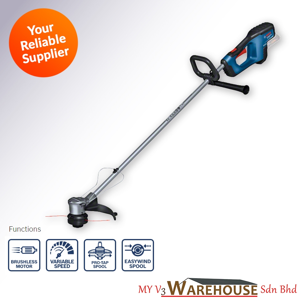 BOSCH GRT 18V-33 Cordless Grass Trimmer SOLO (without Battery and ...