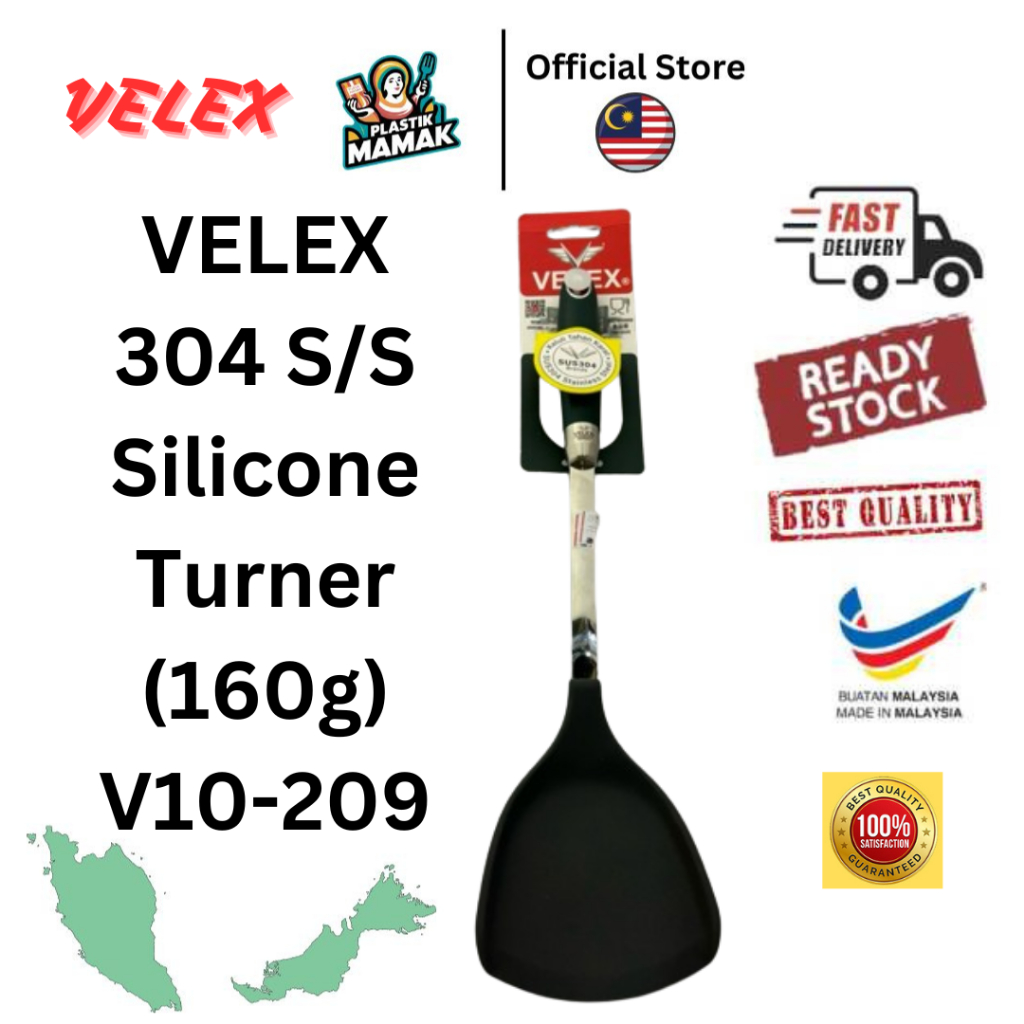 【Plastikmamak】VELEX 304 S/S Silicone Turner (160g) V10-209 | Shopee ...