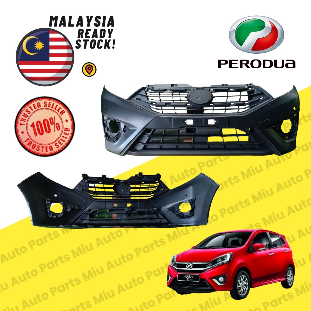 PERODUA AXIA SE 2017 FRONT BUMPER | Shopee Malaysia