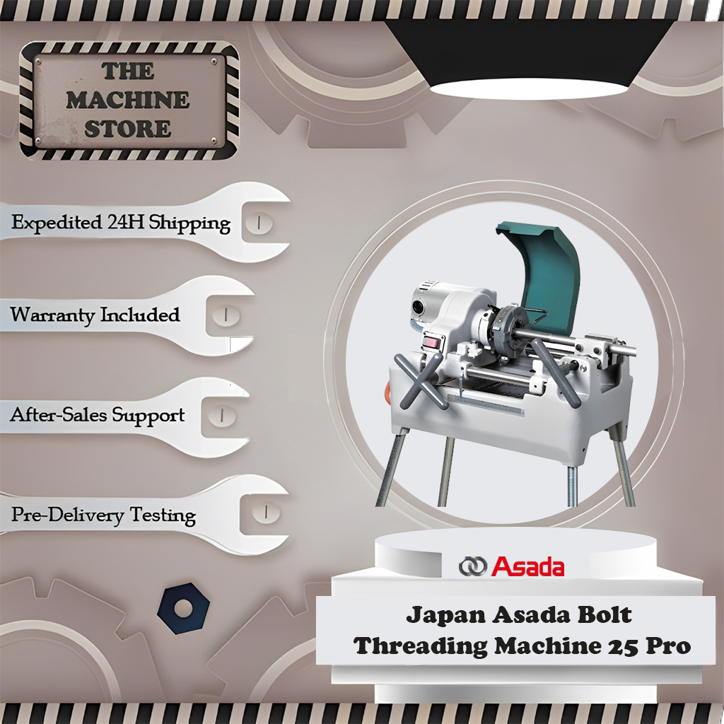 (READY STOCK) MADE IN JAPAN ASADA Bolt Threading Machine 25 Pro ...