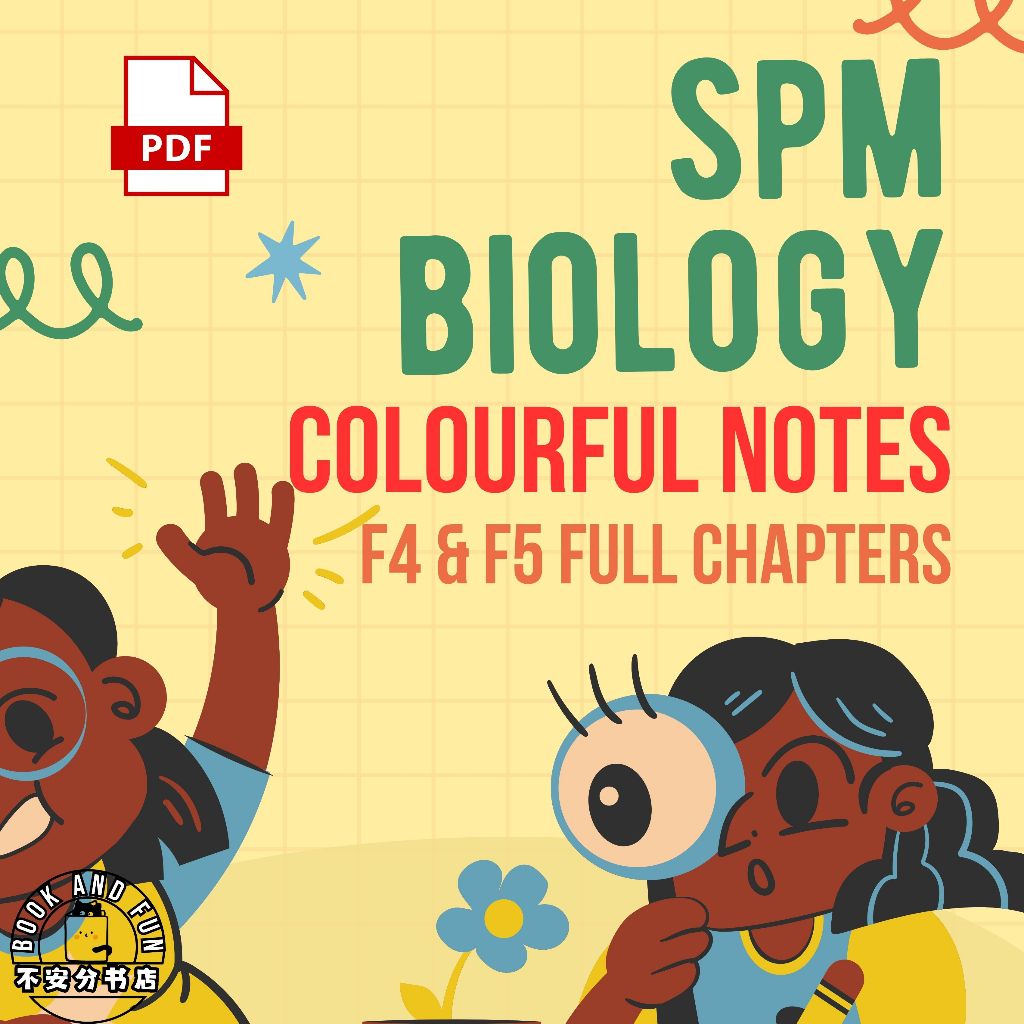 (PDF) SPM BIOLOGY COLOURFUL NOTES FULL CHAPTERS Form 4 & 5 English ...