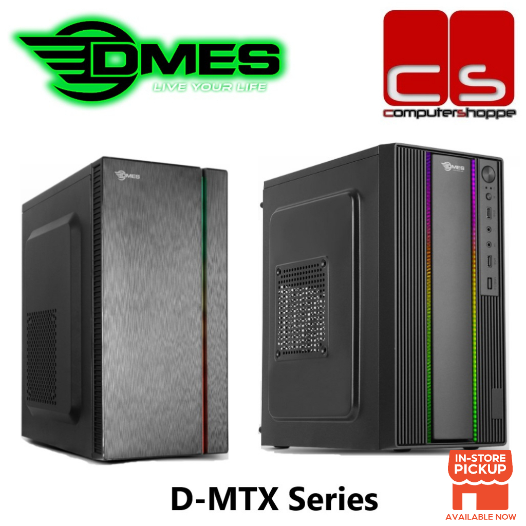DMES M-ATX Office PC Desktop Casing - D-MTX01/D-MTX02/D-MTX03 | Shopee Malaysia