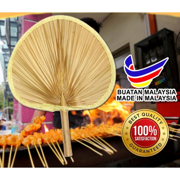 Kipas Satay Kipas Tangan Satay Handy Fan Bamboo Satay Fan Traditional ...
