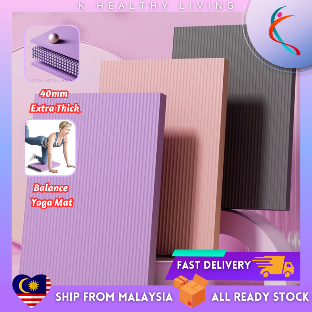 NBR 40mm thickened kneeling mat abdominal wheel mat flat support ...