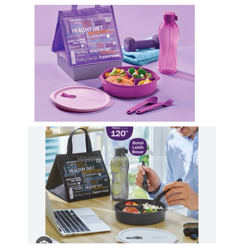 Tupperware lunchbox fit to go | Shopee Malaysia