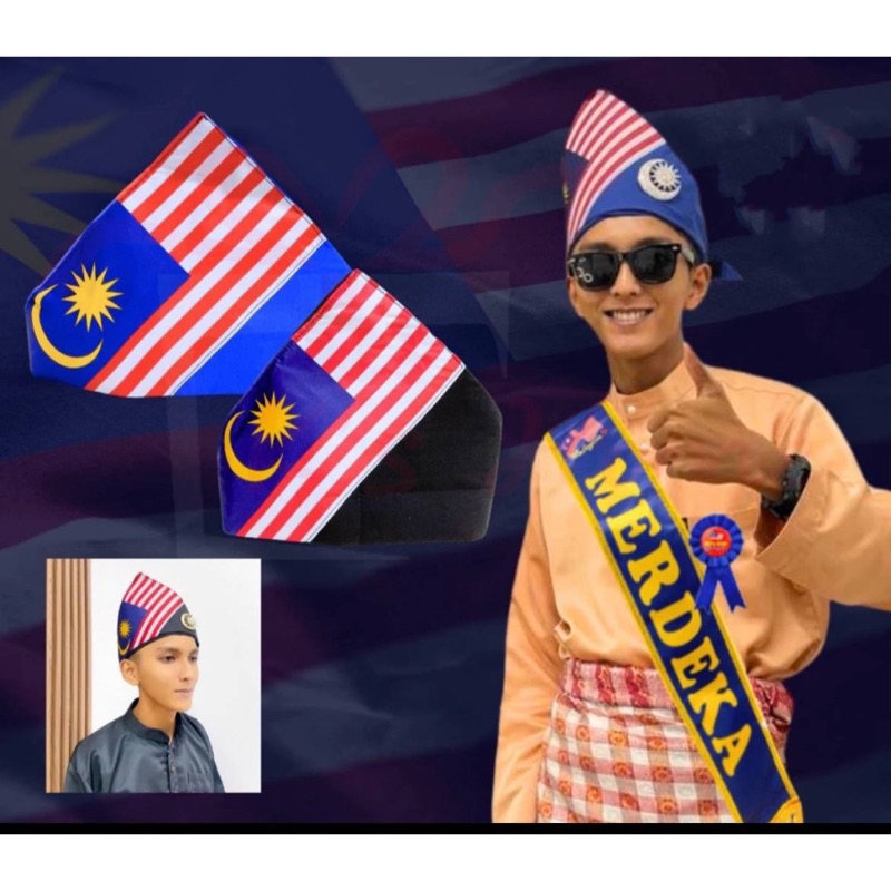 Tanjak Malaysia Merdeka Hat Topi Merdeka Malaysia Nasional Day | Shopee ...