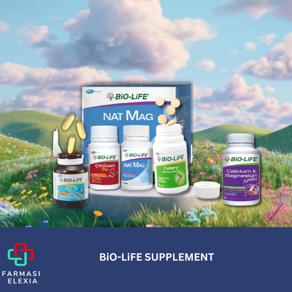 BIO-LIFE HEALTH CALCIUM & MAGNESIUM PLUS 30 TABLETS / NAT MAG 30 ...