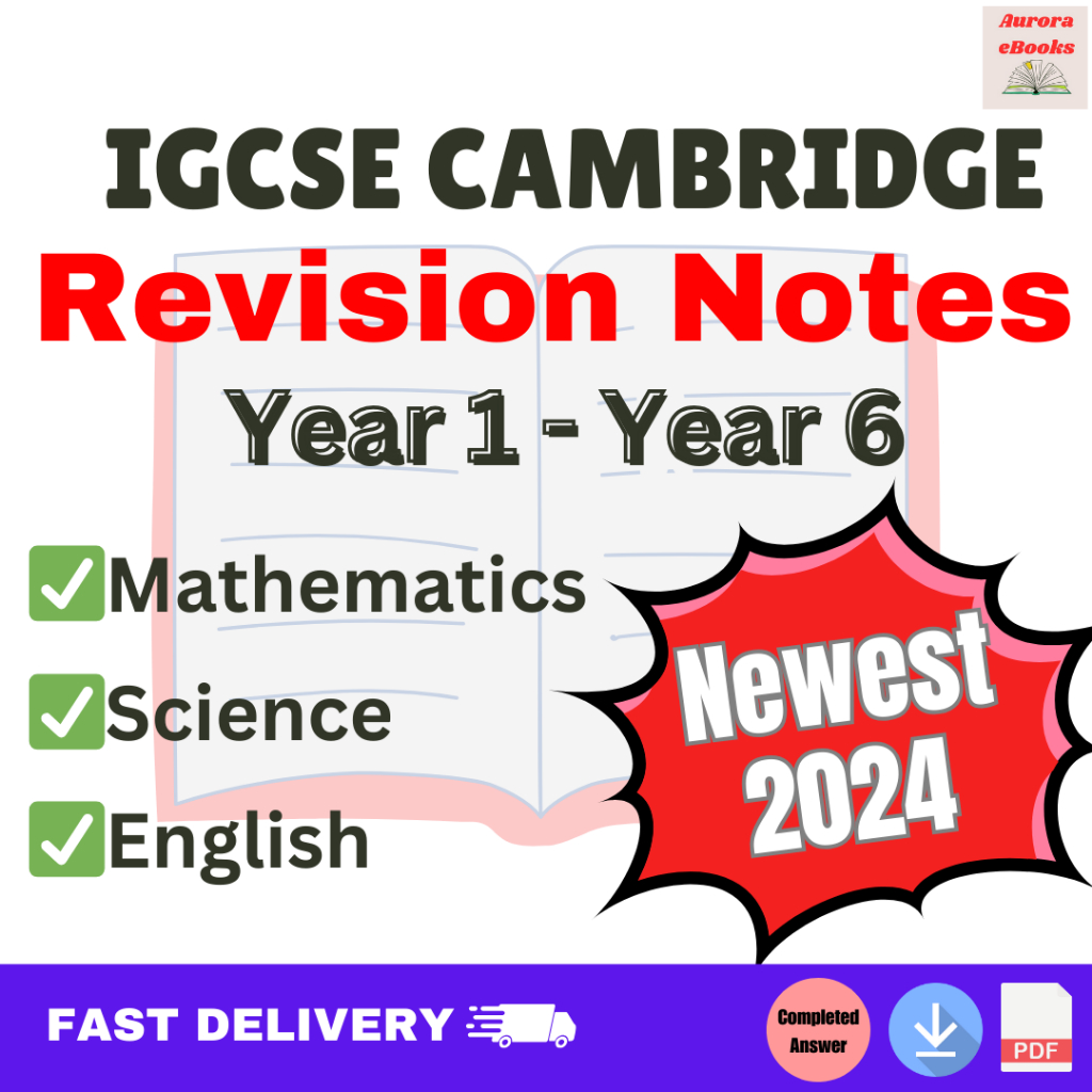 [Softcopy PDF📚] 2024 Primary Revision Notes A+ Year 1- Year 6 | Latest ...