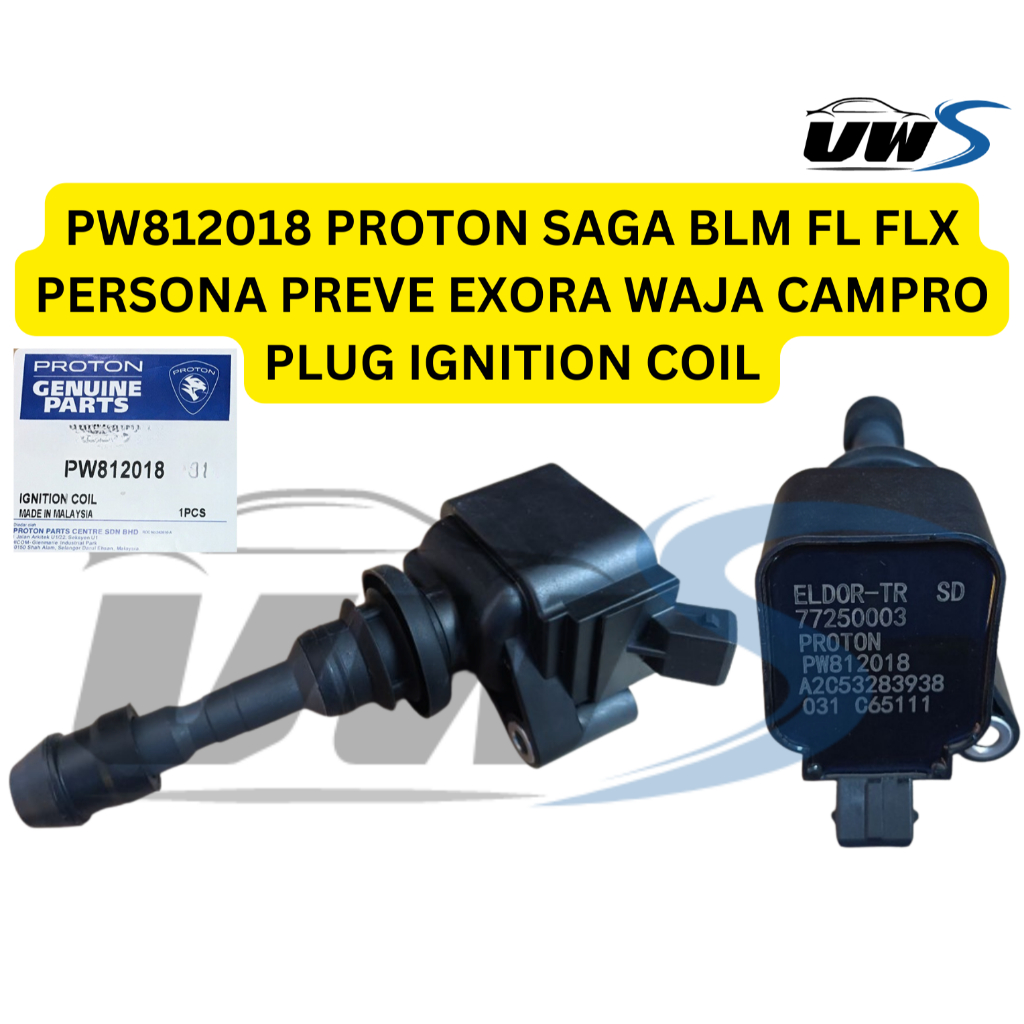 PW812018 PROTON SAGA BLM FL FLX PERSONA PREVE EXORA WAJA CAMPRO PLUG ...