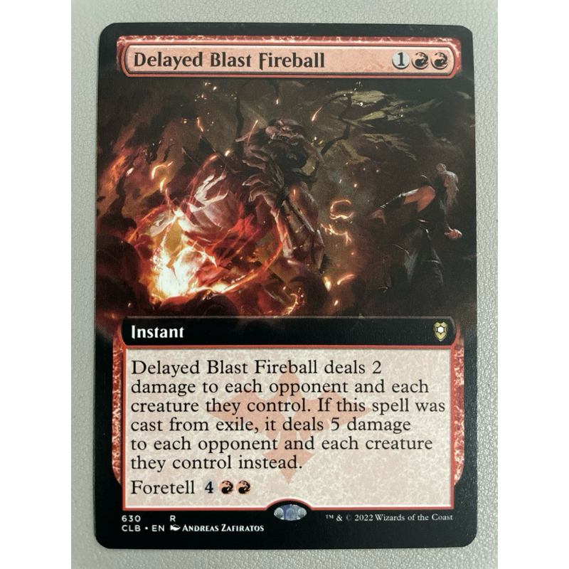 MTG:Battle for Baldur’s Gate (CLB) 630 R - Delayed Blast Fireball ...