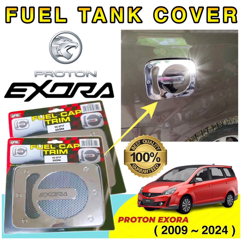 Proton Exora 2009 - 2024 Chrome Fuel Tank Cover Fuel Cap | Shopee Malaysia