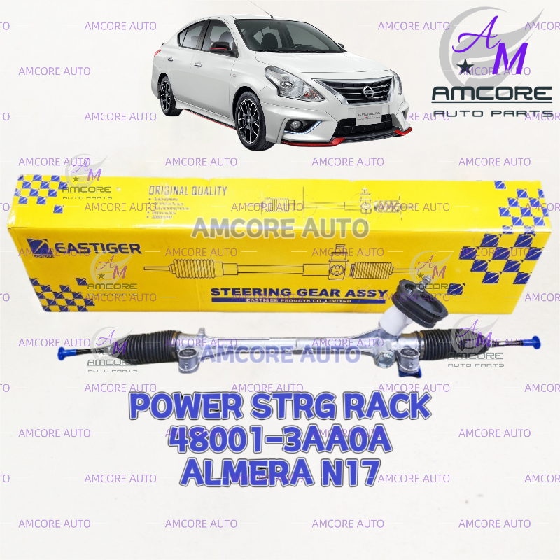 NISSAN ALMERA N17 - POWER STEERING RACK / STEERING GEAR / STRG RACK ...