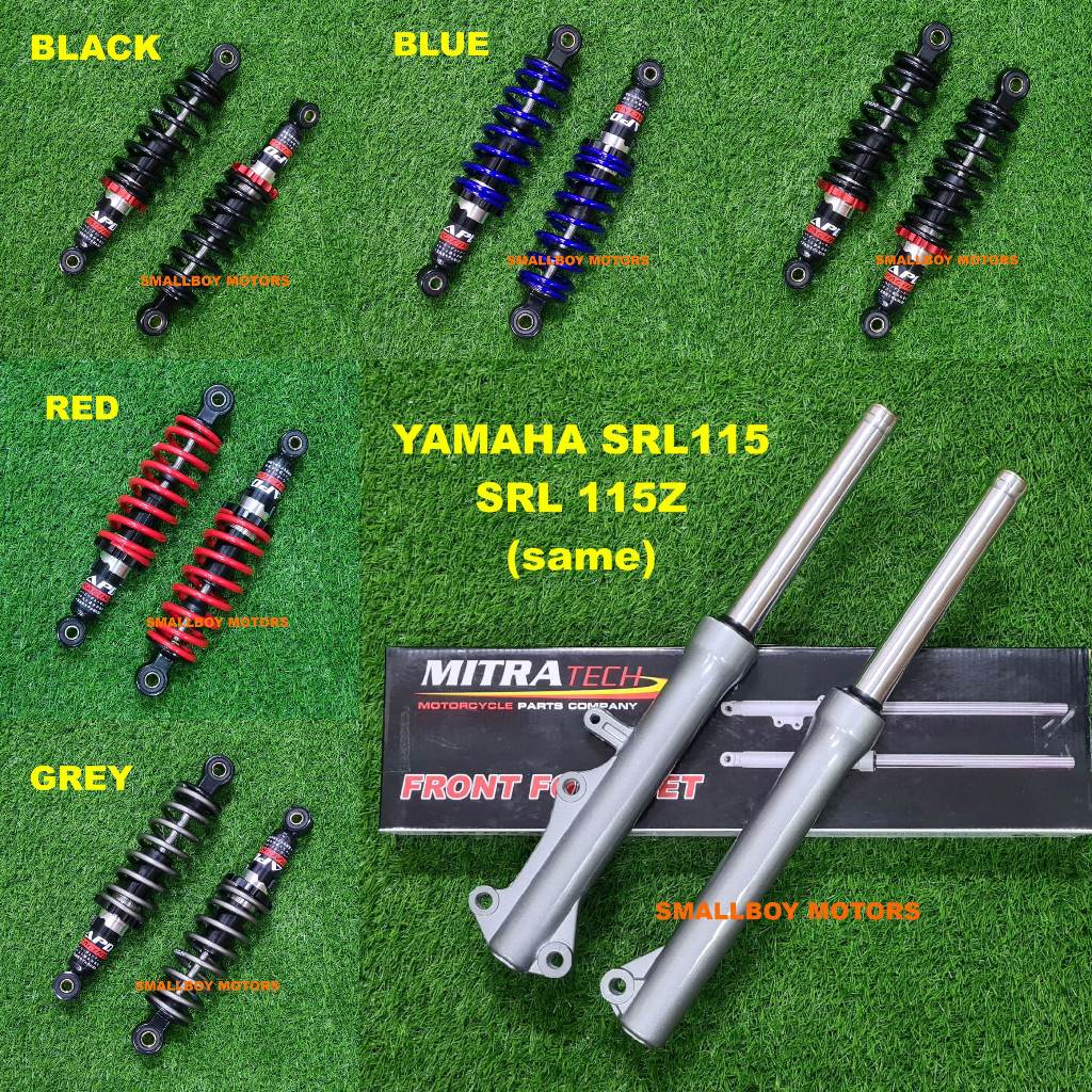 YAMAHA SRL115 115Z 115ZR LAGENDA FRONT REAR MONOSHOCK ABSORBER 270MM ...