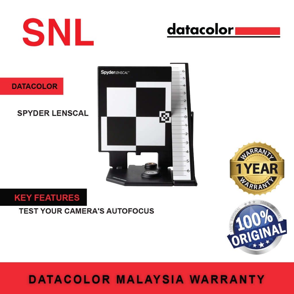 Datacolor SpyderLensCal Autofocus Calibration Aid SLC100 | Shopee Malaysia