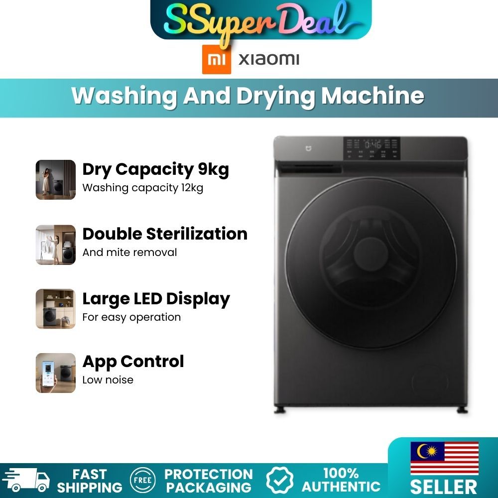 Xiaomi Washing and Drying Machine 12Kg | Mijia Smart Home washer with ...