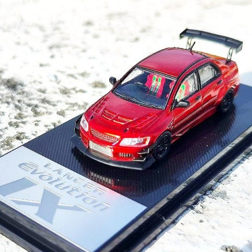 CM MODEL Mitsubishi Lancer Evolution IX Voltex Kit (red) | Mint ...