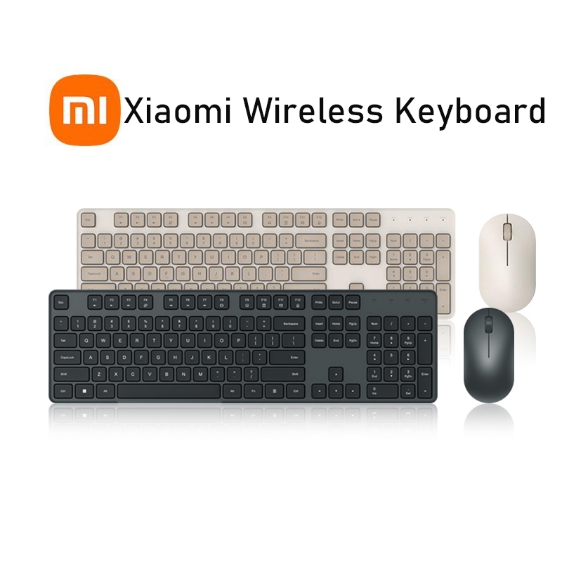 Xiaomi Wireless Keyboard and Mouse Set2 2.4Ghz 1000 DPI Mouse Silent ...