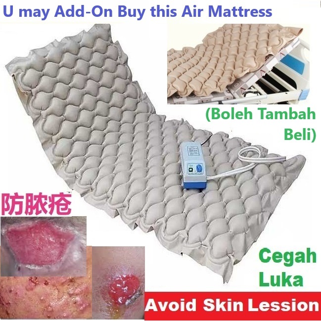 Ripple Mattress Air Mattress Hospital bed nursing bed with Controller ...