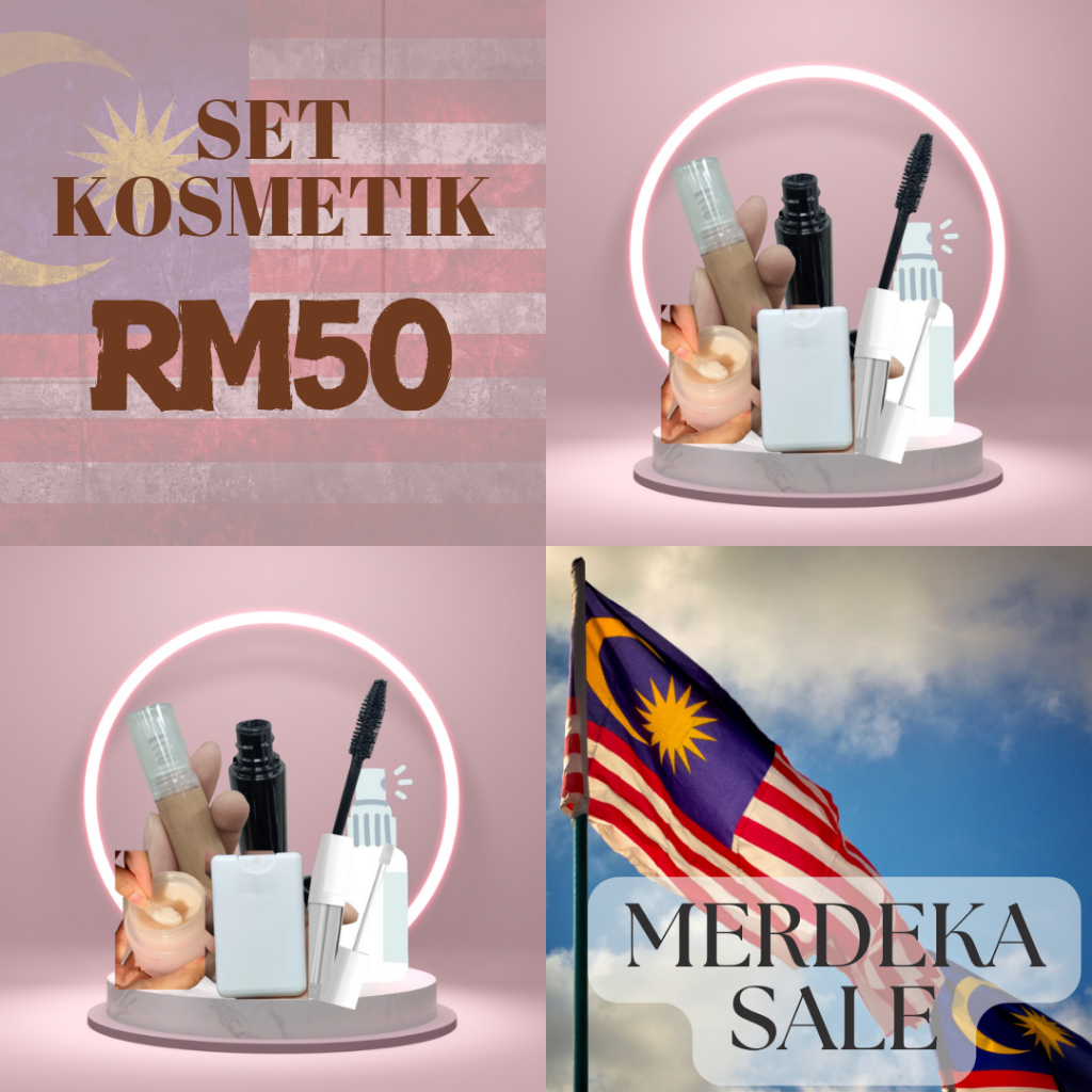 MERDEKA SALES(EDITION SET KOSMETIK) | Shopee Malaysia