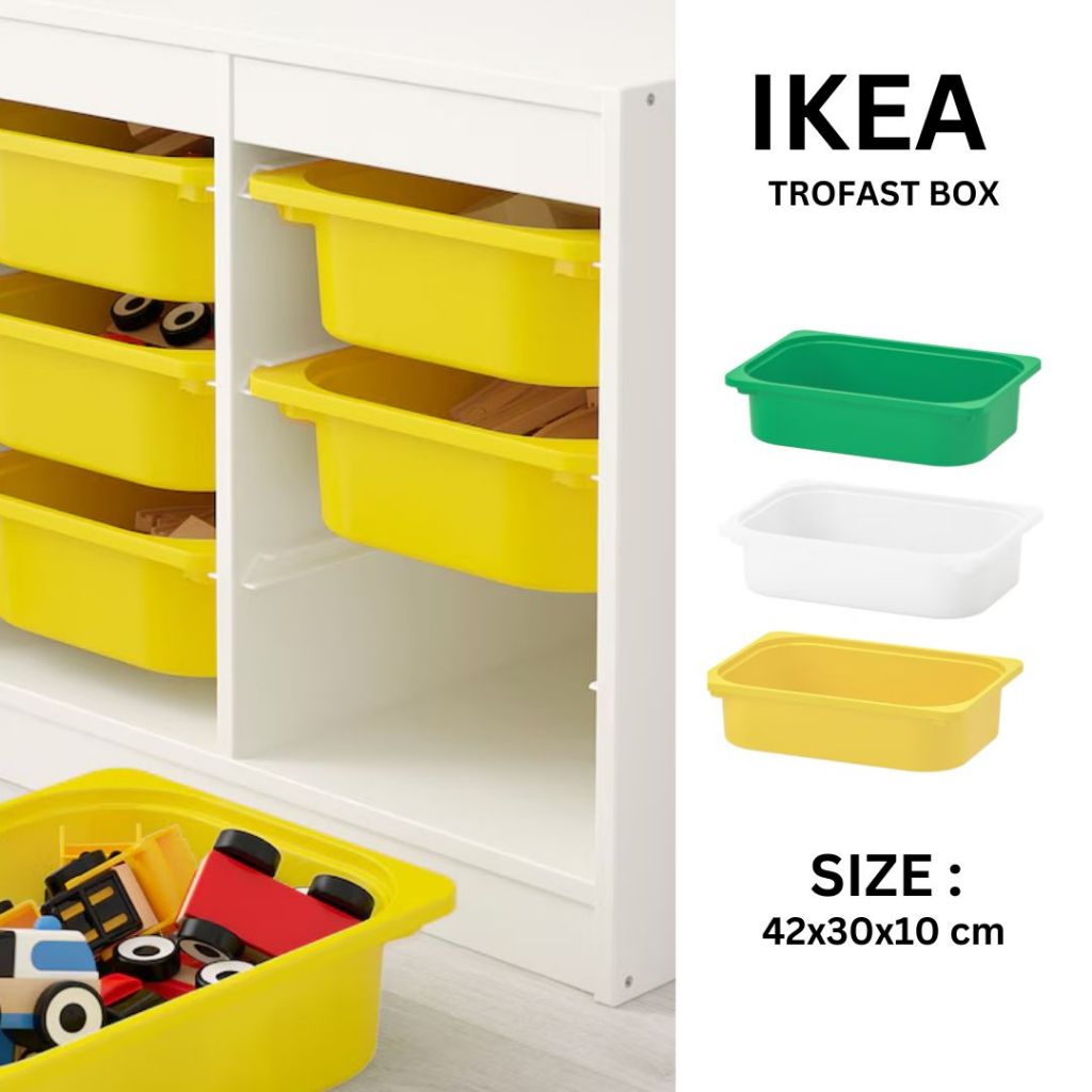 TROFAST Storage Bo ( 42x30x10 cm ) | Shopee Malaysia