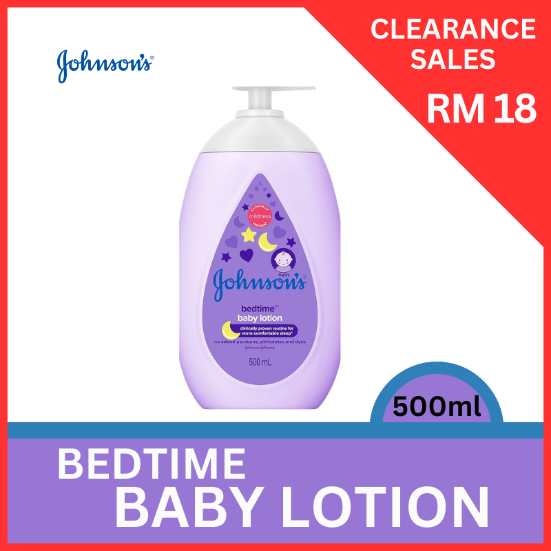 Johnson's Bedtime baby lotion -500ml | Shopee Malaysia