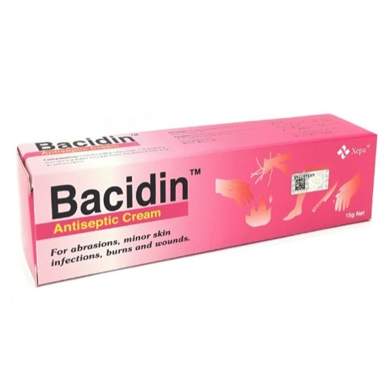 ANTISEPTIC CREAM BACIDIN (15g) | Shopee Malaysia
