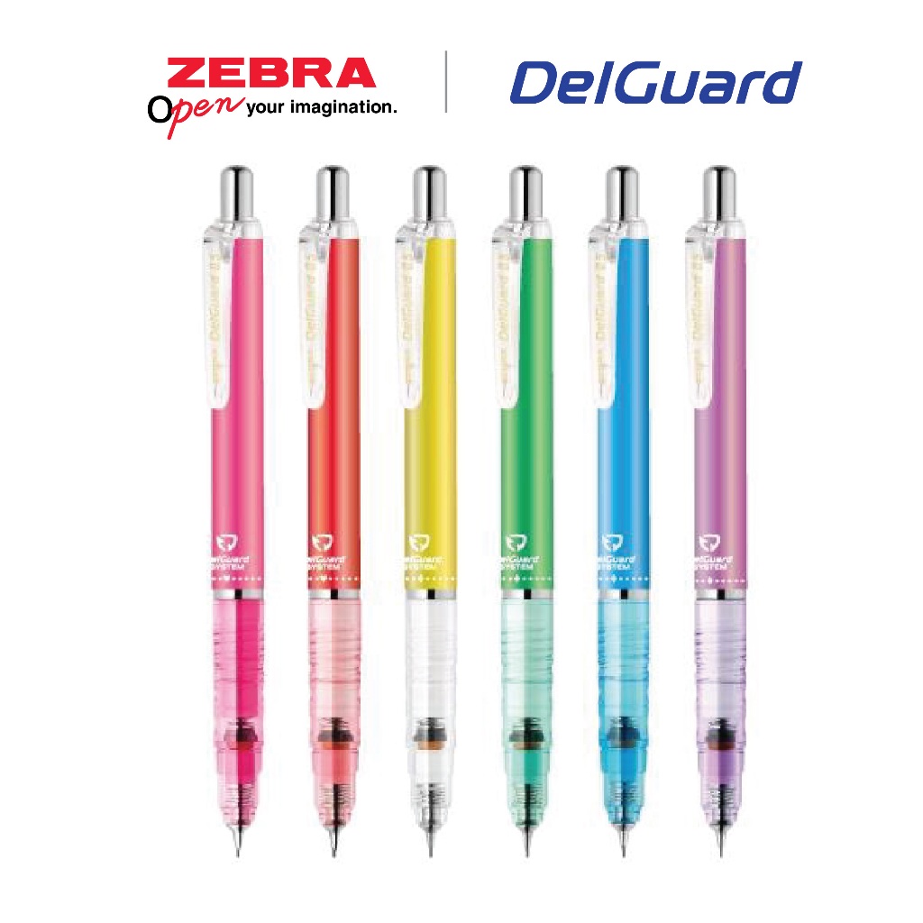 [LIMITED EDITION] Zebra DelGuard Candy Series Mechanical Pencil 0.5mm ...