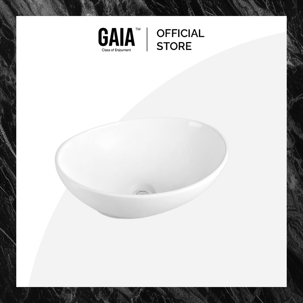 JKB-7703 GAIA Counter Top Ceramic Basin Toilet Sink Singki Bathroom ...