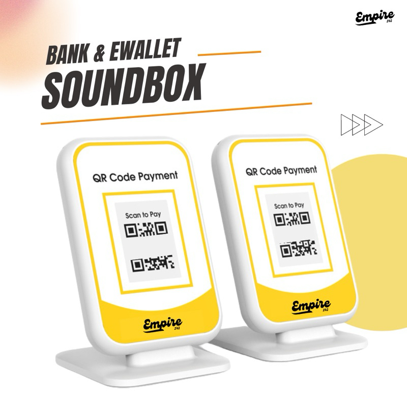 Soundbox Receive QR Payment from All Bank & Ewallet (Chat me sebelum ...