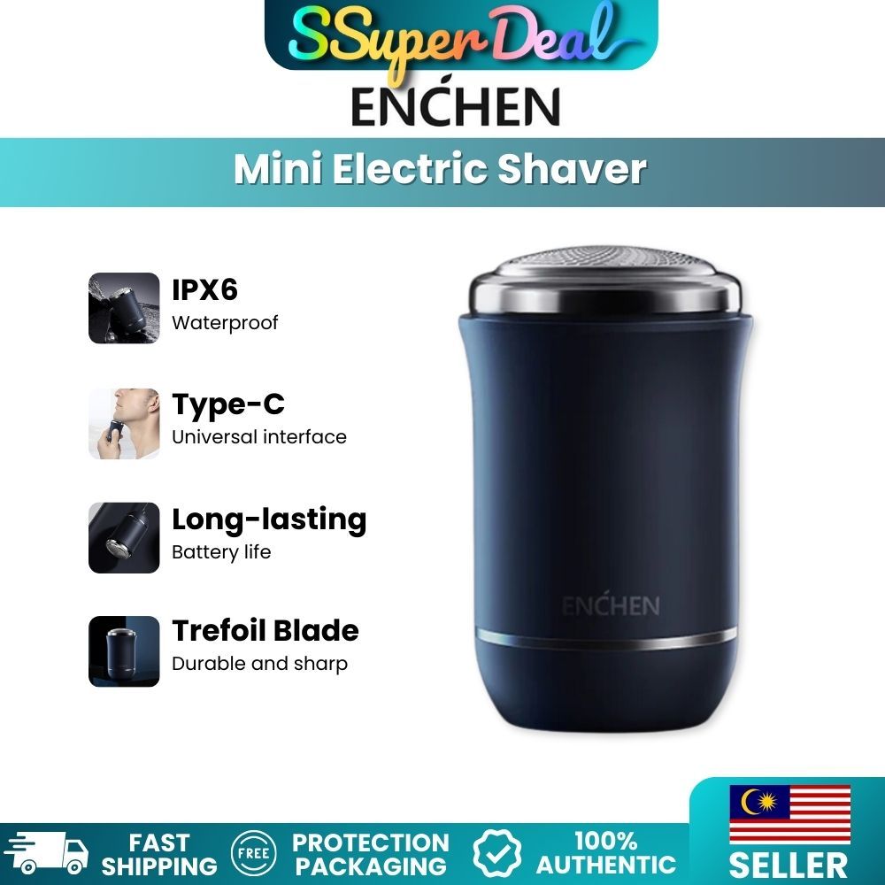 Enchen Mini Electric Shaver For Men Traveller Portable Trimmer Shaver ...