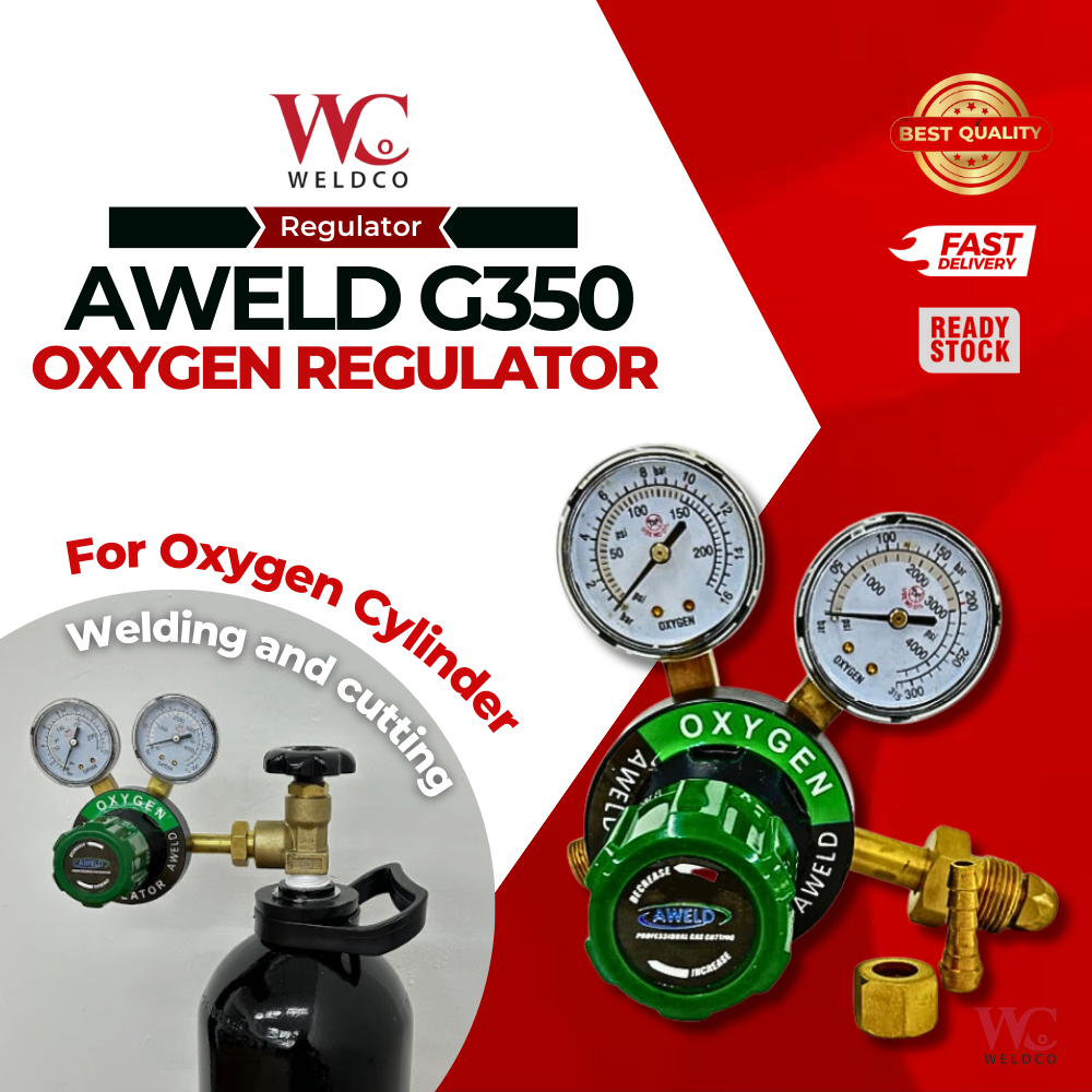 AWELD G350 OXYGEN REGULATOR | Shopee Malaysia
