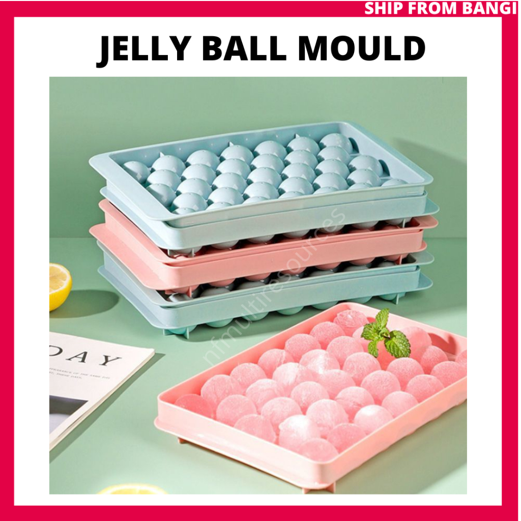 Jelly Ball Tray Ice cube mold acuan jelly frozen ice Shaped Mold for ...