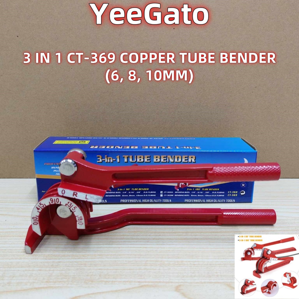 3 IN 1 CT-369[2/3hun] COPPER TUBE BENDER (1/4"- 3/8"MM) TOOL AIRCOND ...