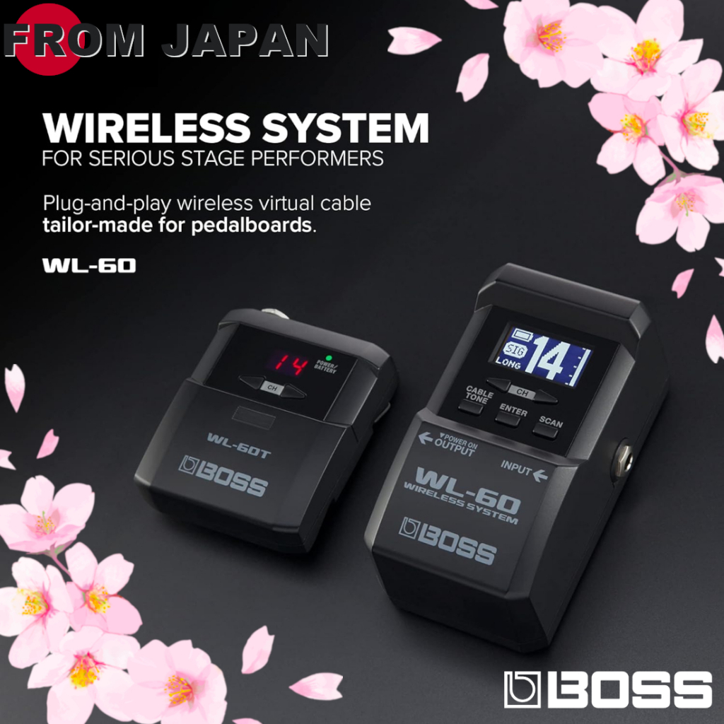BOSS WL-60 Guitar Wireless System, BOSS original products | Shopee Malaysia