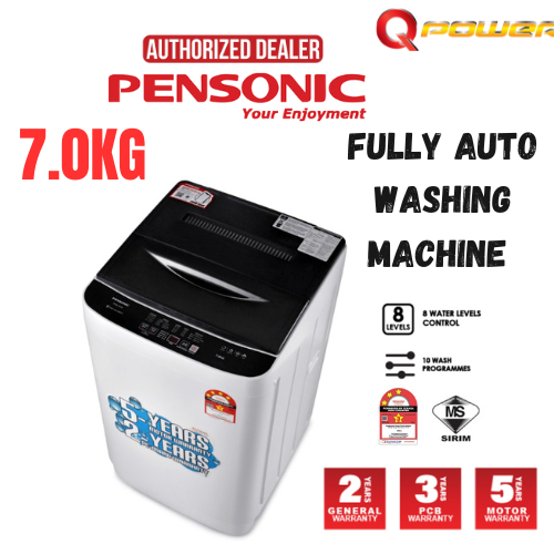 PENSONIC 7KG/ 11KG Fully Auto Washing Machine Mesin Basuh | PWA-7018/PWA-1101X | Shopee Malaysia
