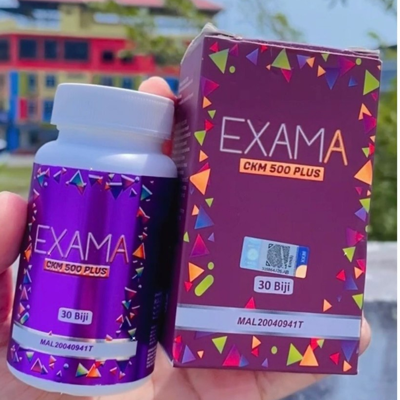 🔥[PROMO PAY DAY]🔥EXAMA VITAMIN MINDA BOOSTER SUPPLIMENT Original Hq 100% | Shopee Malaysia