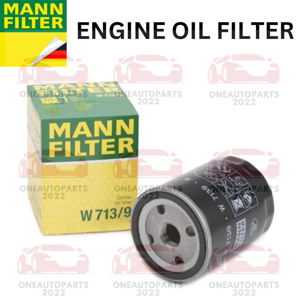 MANN FILTER GERMANY ENGINE OIL FILTER RANGE ROVER DISCOVERY 2 (L316) 2. ...