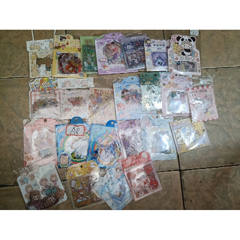Deco Sticker Cute Sticker Sticker Pack 贴纸包 可爱贴纸 | Shopee Malaysia