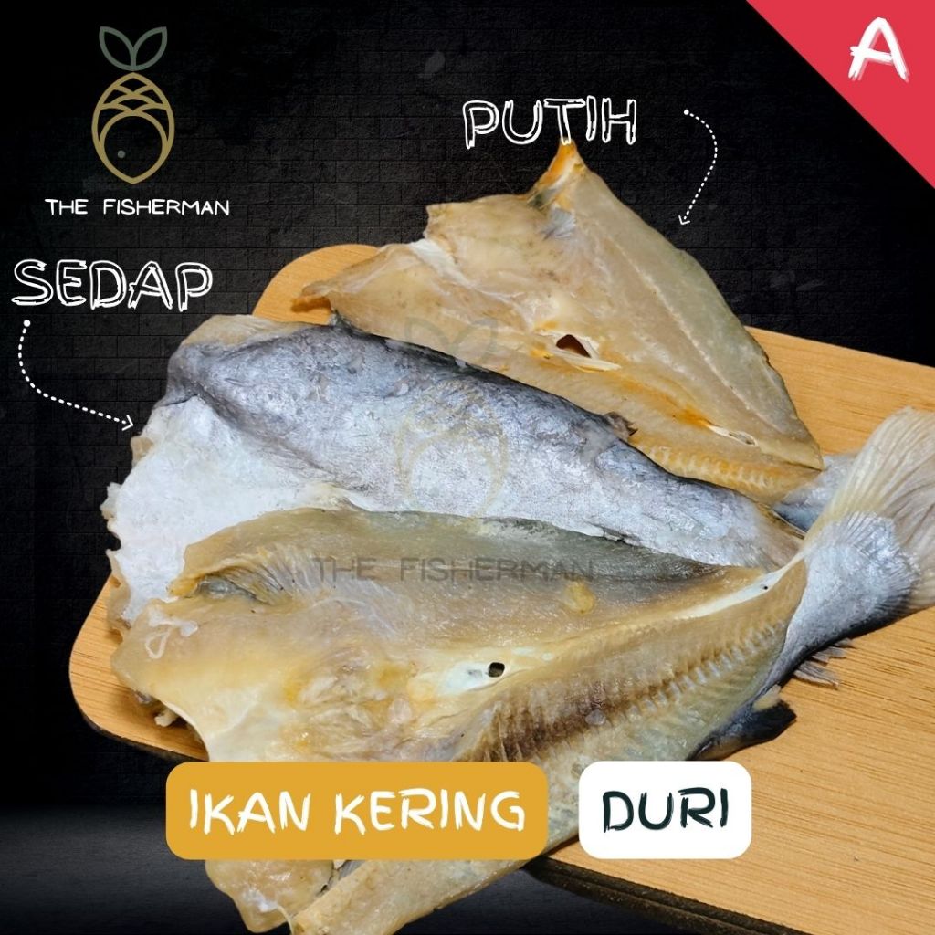 🐟 Ikan Masin Duri A Ikan Duri Masin Ikan Duri Kering Salted Fish Ikan ...
