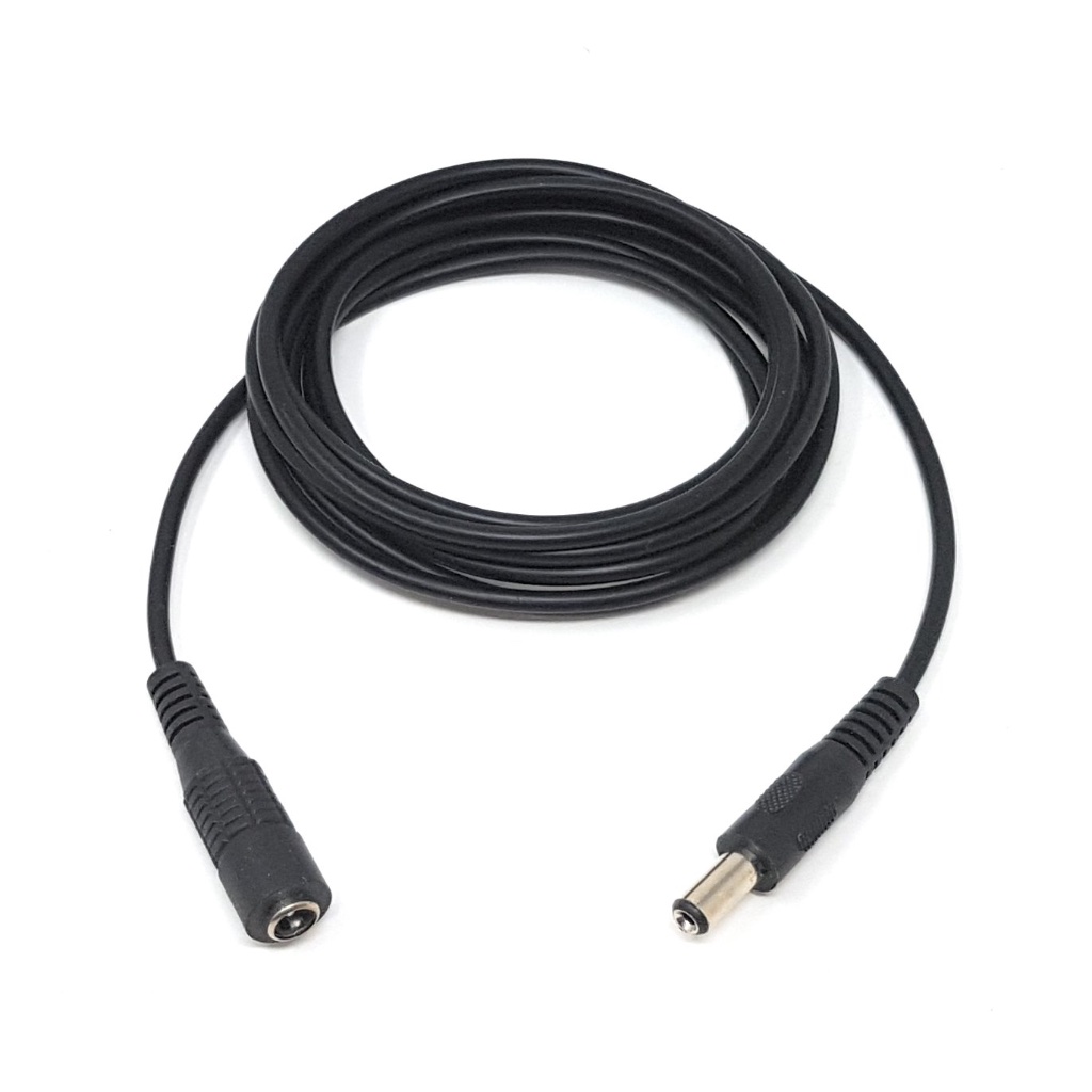 DC Extension Cable 3M 2.1mm x 5.5mm Female to Male Plug for 5V/6V/9V ...